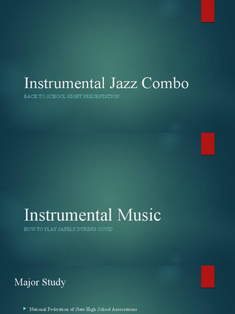 Instrumental Jazz Combo | PDF | Language Arts & Discipline | Foreign ...