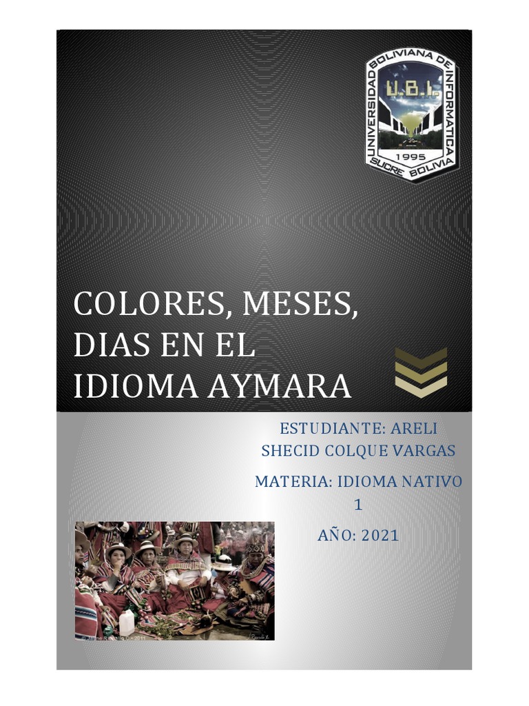 Colores en Aymara | PDF