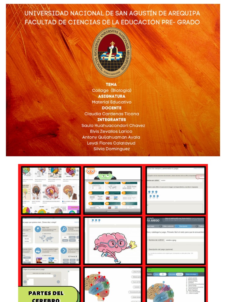 Collage - Biología - Material Educativo | PDF