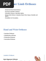 Short Opponens Spilint | PDF | Hand | Thumb