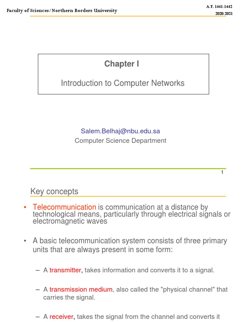 Understanding Computer Network Fundamentals | PDF | Network Topology ...