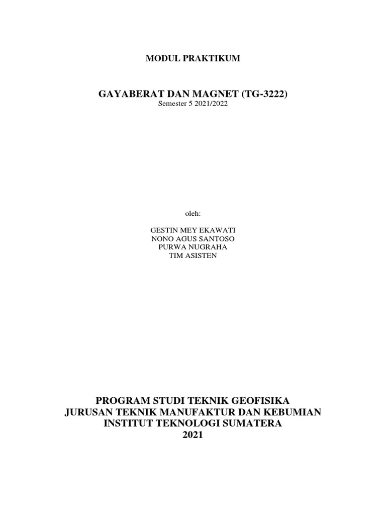Modul 1 GBM | PDF