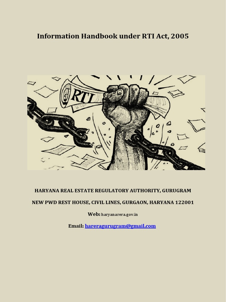 RTI MANUAL GRG | Download Free PDF | Audit | Government