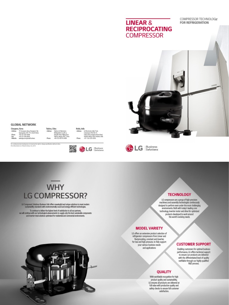LG - Catalogue - Linear+Reciprocating Compressor (20201204 - 165312 ...