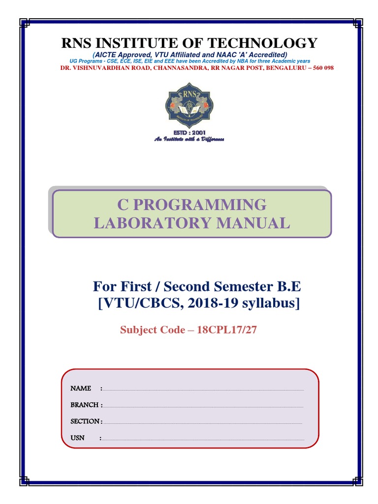 CPS Lab Manual - 2020 | PDF | Computer Data Storage | Operating System