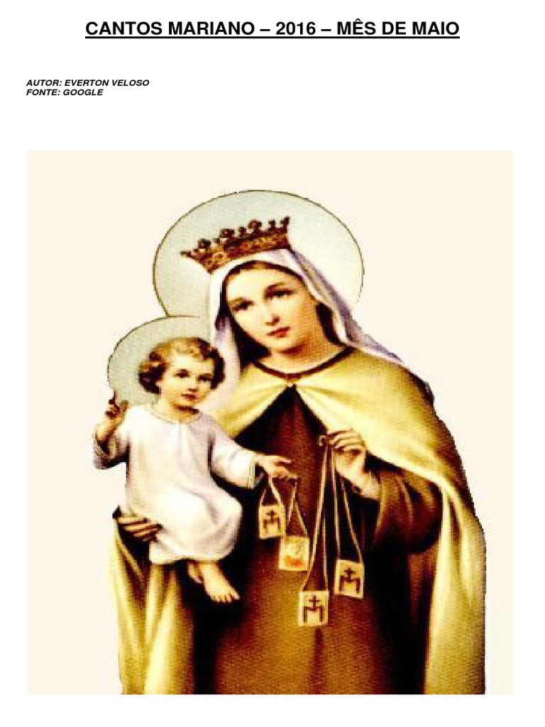 1-Todos Os Cantos Marianos | PDF | Maria, mãe de Jesus | Amor