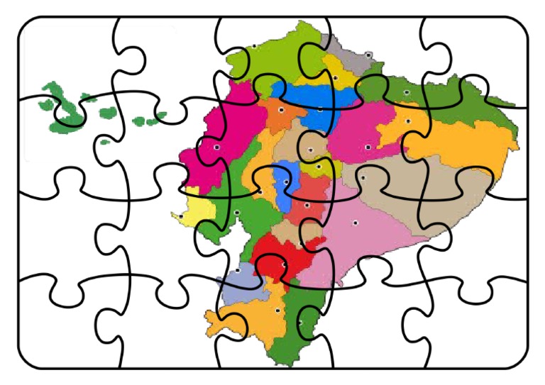 Rompecabezas Mapa Ecuador Pdf