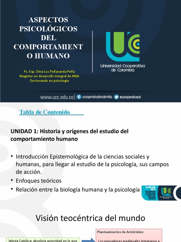 Historia Del Comportamiento Humano Pdf Sicología Revolución