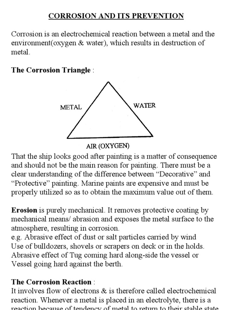 Corrosion and Its Prevention | PDF | Corrosion | Paint