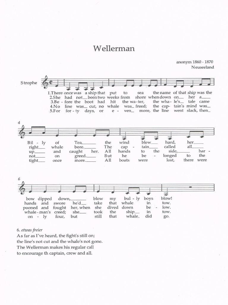 Wellerman | PDF
