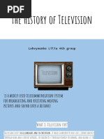 History of Broadcast Media Timeline | PDF