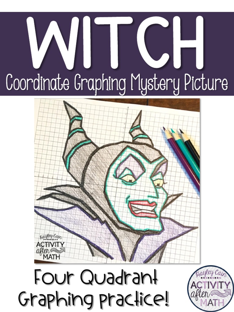 Coordinate Graphing Mystery Picture: Four Quadrant Graphing Practice ...