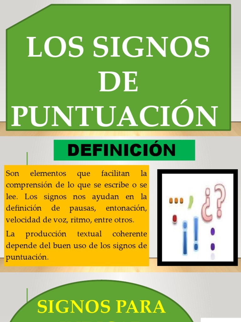 Signos de Puntuación (Punto) | PDF | Puntuación | Escritura