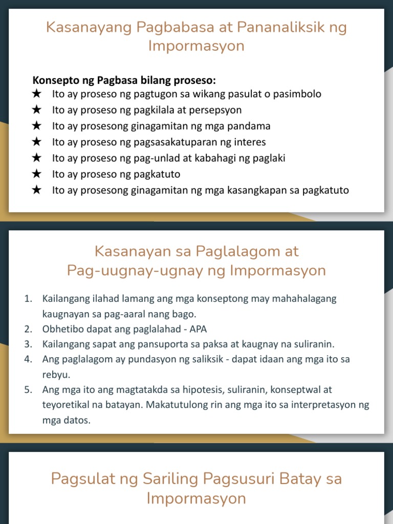Pagproseso NG Impormasyon para Sa Komunikasyon p2 | PDF