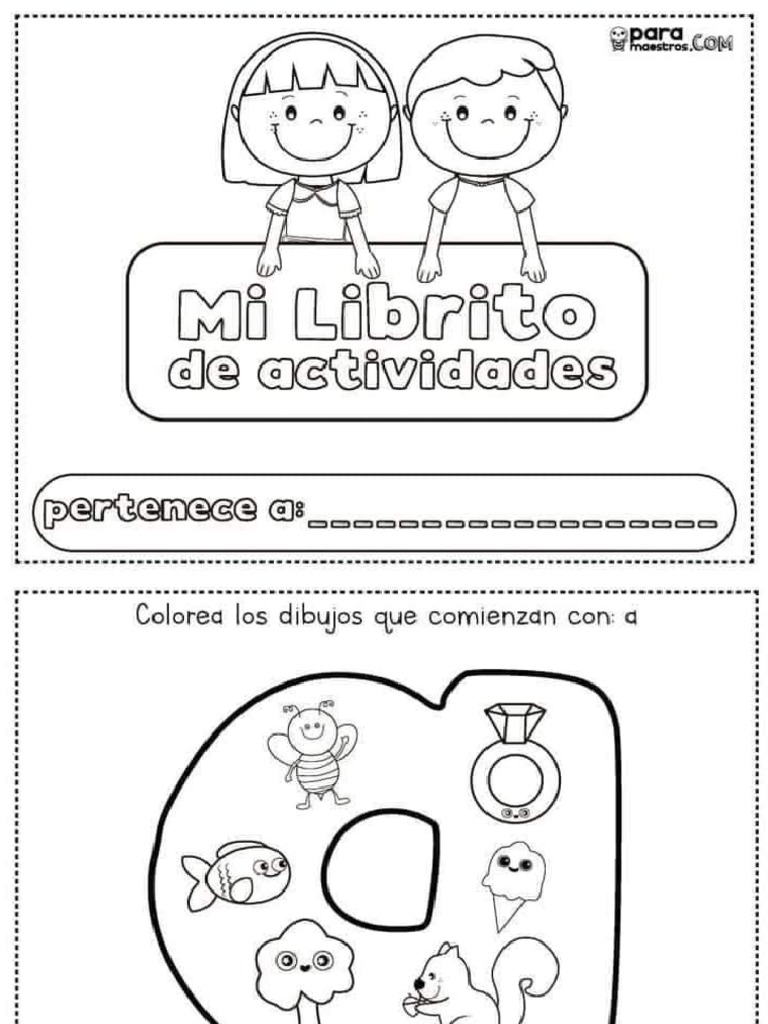 Mi Librito de Actividades | PDF