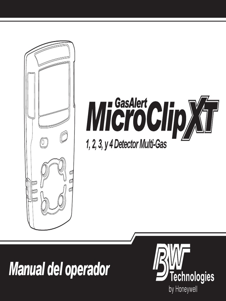 GasAlertMicroClip XT OperatorsManual (D6597 0 ES) | PDF | Calibración ...