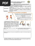 Actividades de Fuerza y Movimiento 3° Primaria | PDF