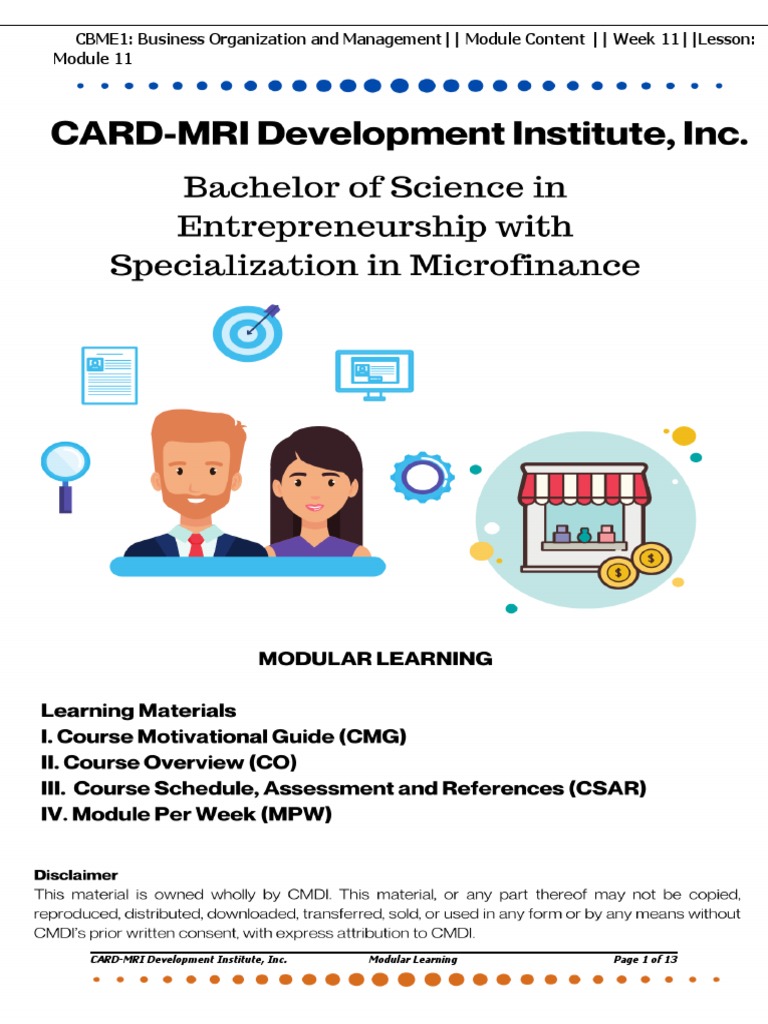 El - Module 1 Prelim | Download Free PDF | Entrepreneurship | Power ...