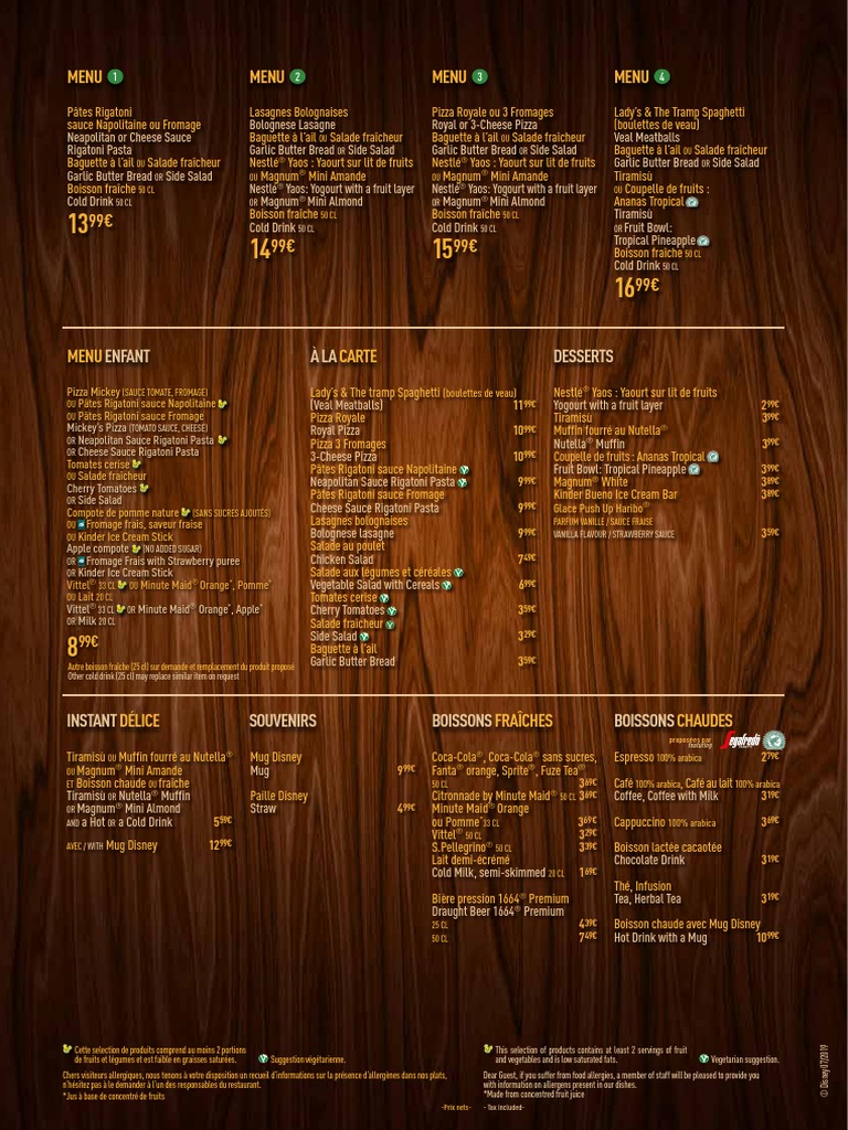 P1NR06 - Pizzeria Bella Notte | PDF | sauce | Boisson