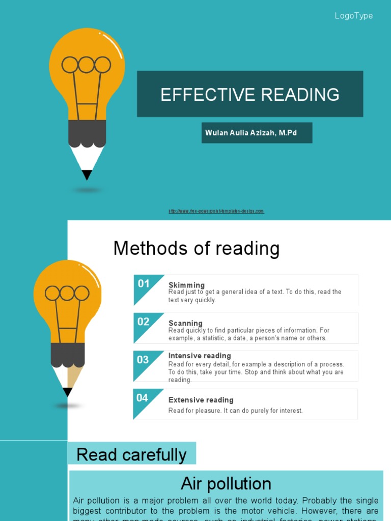 Effective Reading Strategies: Skimming, Scanning, Intensive and ...