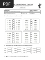 Problemas de Sumas y Restas Hasta 1000 | PDF