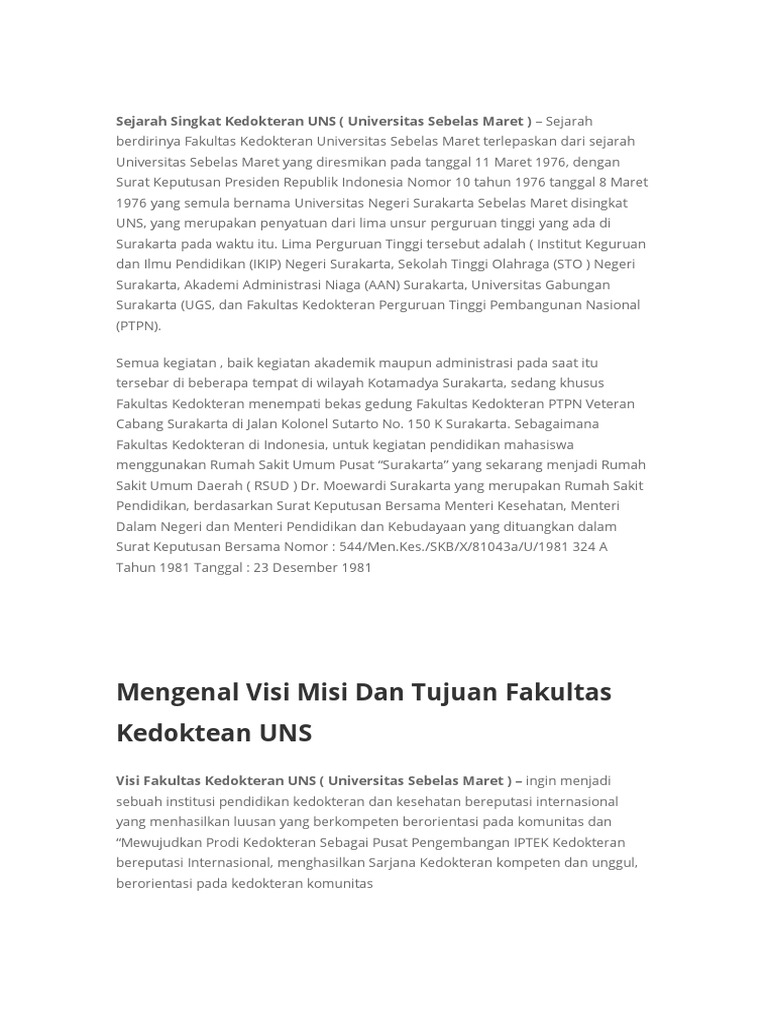 FK Uns | PDF