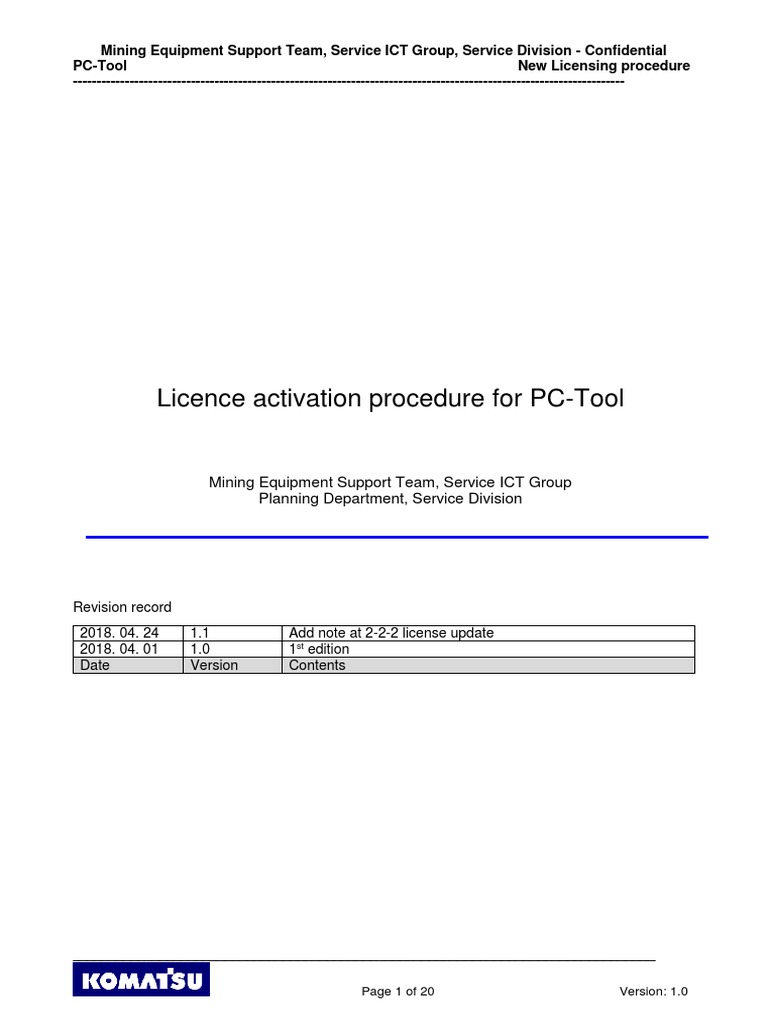 UserManual For PC Tool Ver 1 - 18 Activation | PDF | Online And Offline ...