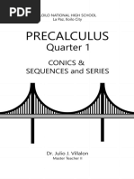 Precalculus-Grade 11-Quarter 1-Module1-Week 1 | PDF | Ellipse ...