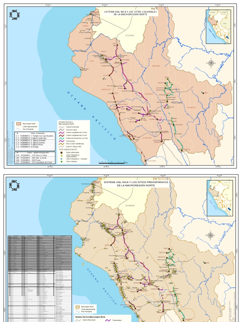 Mapas Macro Región Norte | PDF