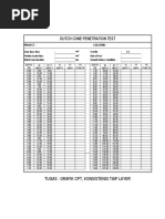 Piling Record Sheet PDF | PDF | Nature