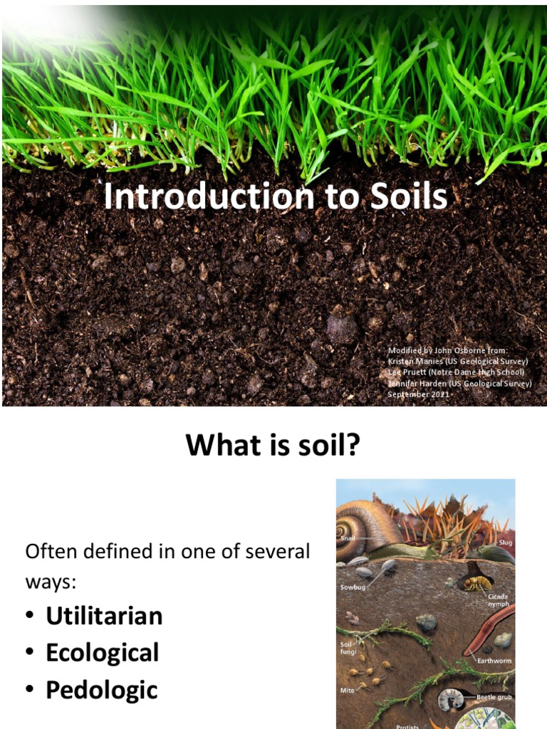 Introduction To Soils USGS | PDF | Soil | Earth Sciences