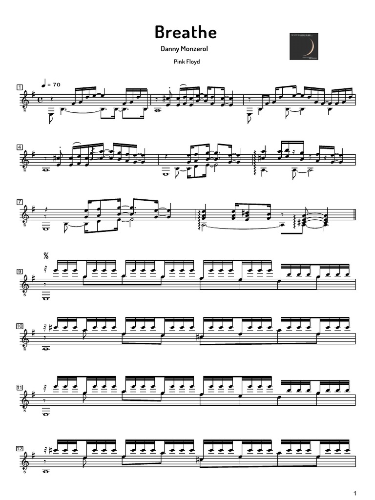 Breathe - Sheet Music | PDF