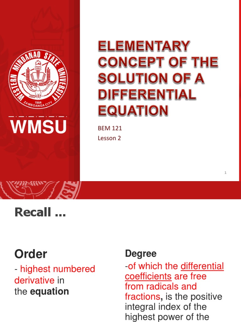 Topic 2 Variable Separable Pdf Equations Algebra