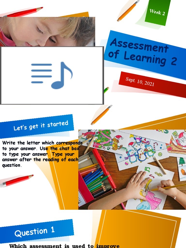 Assessment of Learning 2 Day 1 | PDF | Educational Assessment | Learning