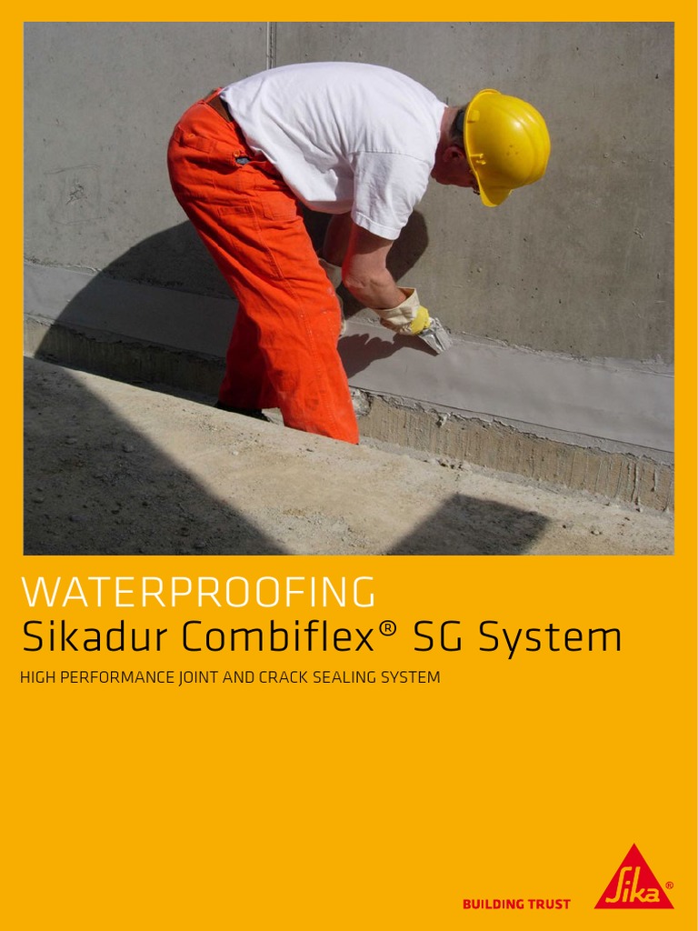 Sikadur Combiflex SG 2019 | PDF | Adhesive | Water
