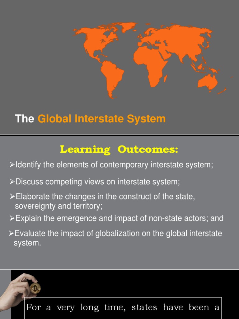 The Global Interstate System | PDF | Sovereignty | Globalization