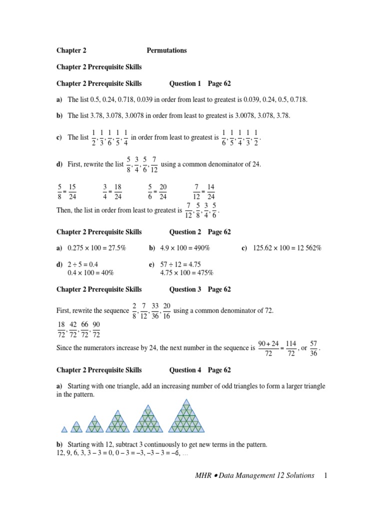 Unit 02 Textbook Chapte 2 Full Solution | PDF