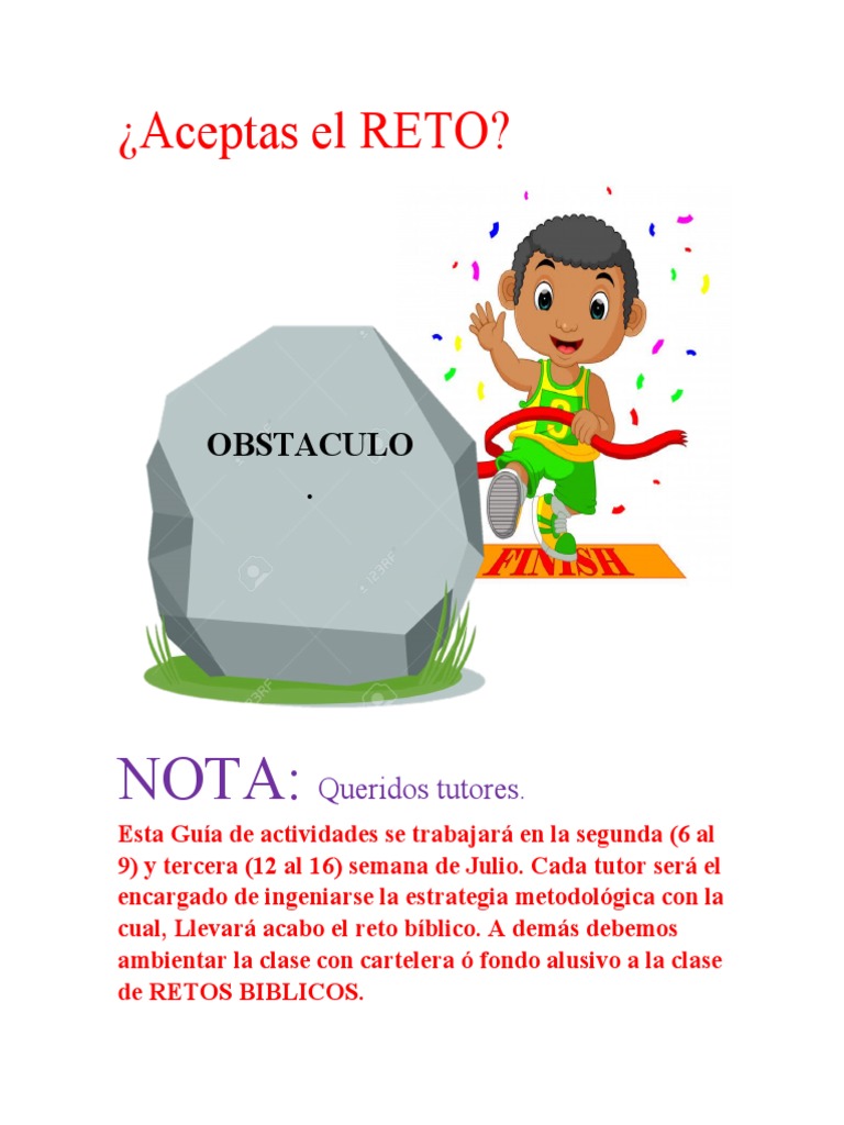 Acepta el Reto Bíblico en Julio | PDF | Jonás