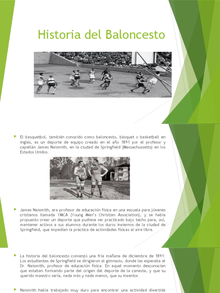 Historia Del Baloncesto | PDF | Deportes | Deportes de equipo
