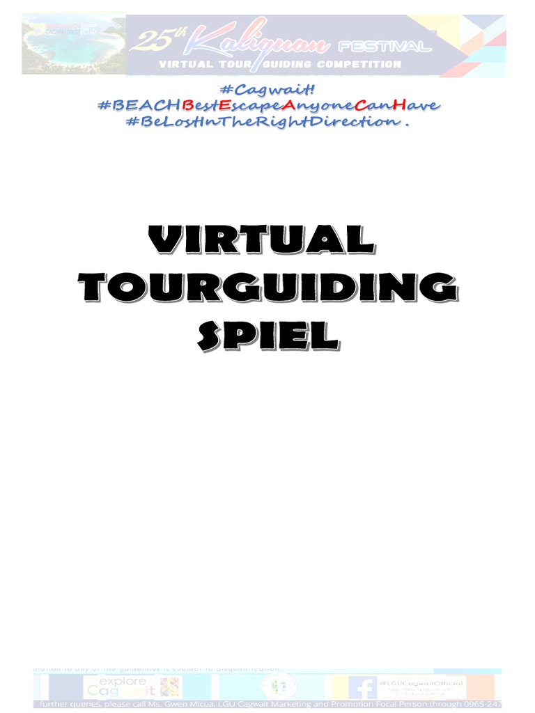 Virtual Tourguiding Script Final | PDF