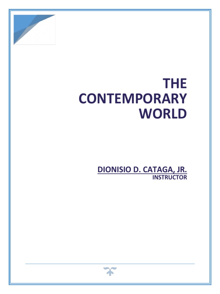 Module 1 - Contemporary World | PDF | Globalization | Room
