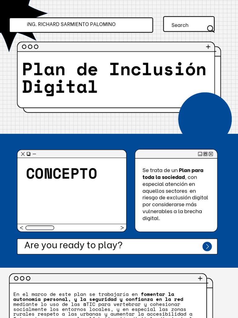 Plan de Inclusión Digital | PDF | Análisis FODA | Tecnología de ...