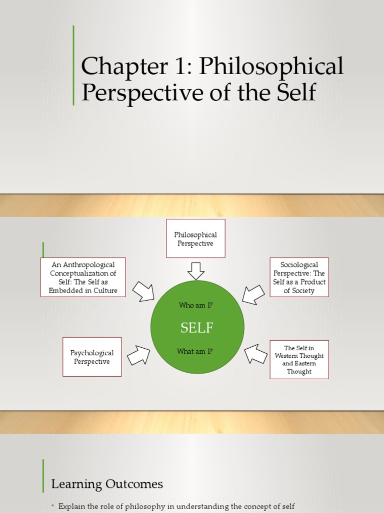Chapter 1: Philosophical Perspective of The Self | PDF | Soul ...