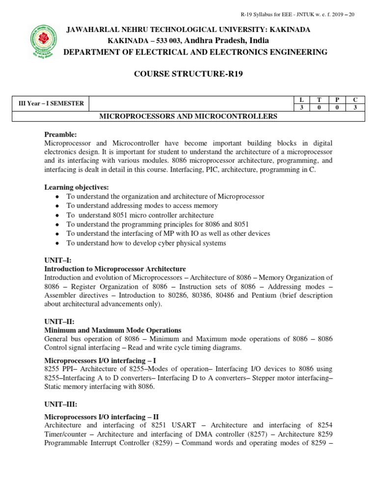 Eee MPMC | PDF | Microcontroller | Microprocessor