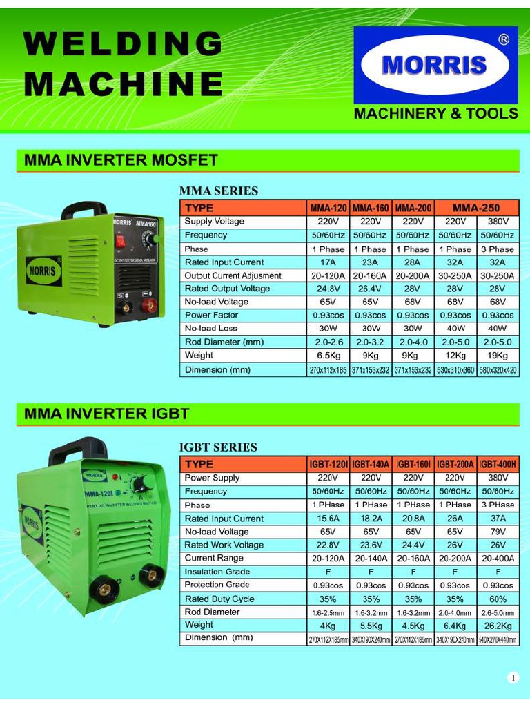 Katalog Mesin Las | PDF