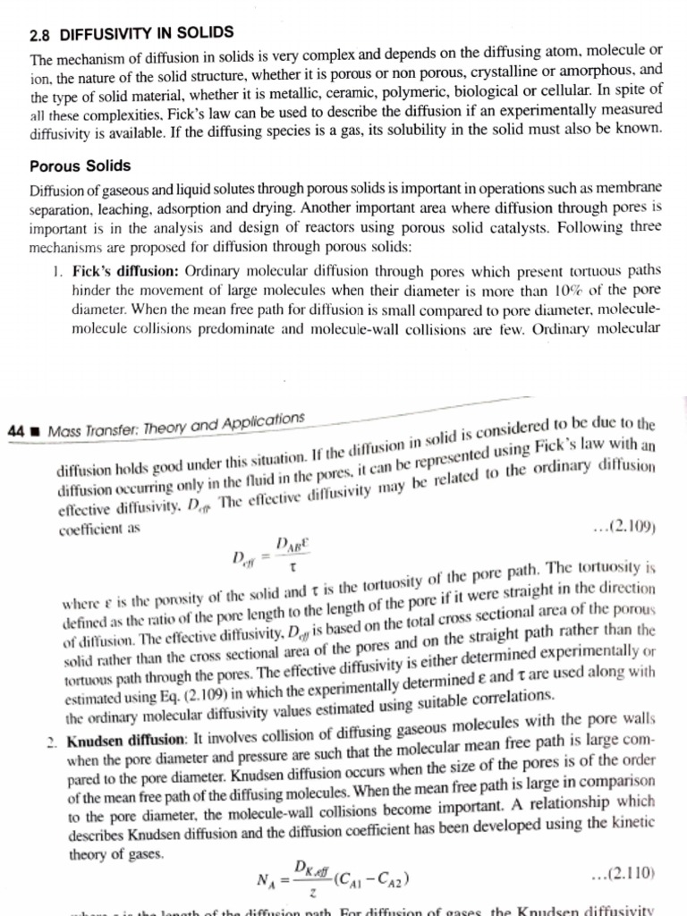 Diffusion in Solids | PDF | Diffusion | Solid