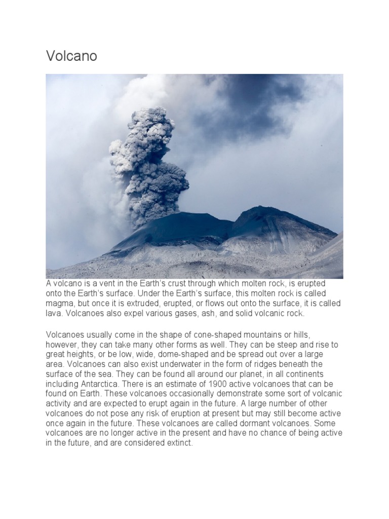 Distribution of Volcanoes | PDF | Volcano | Plate Tectonics