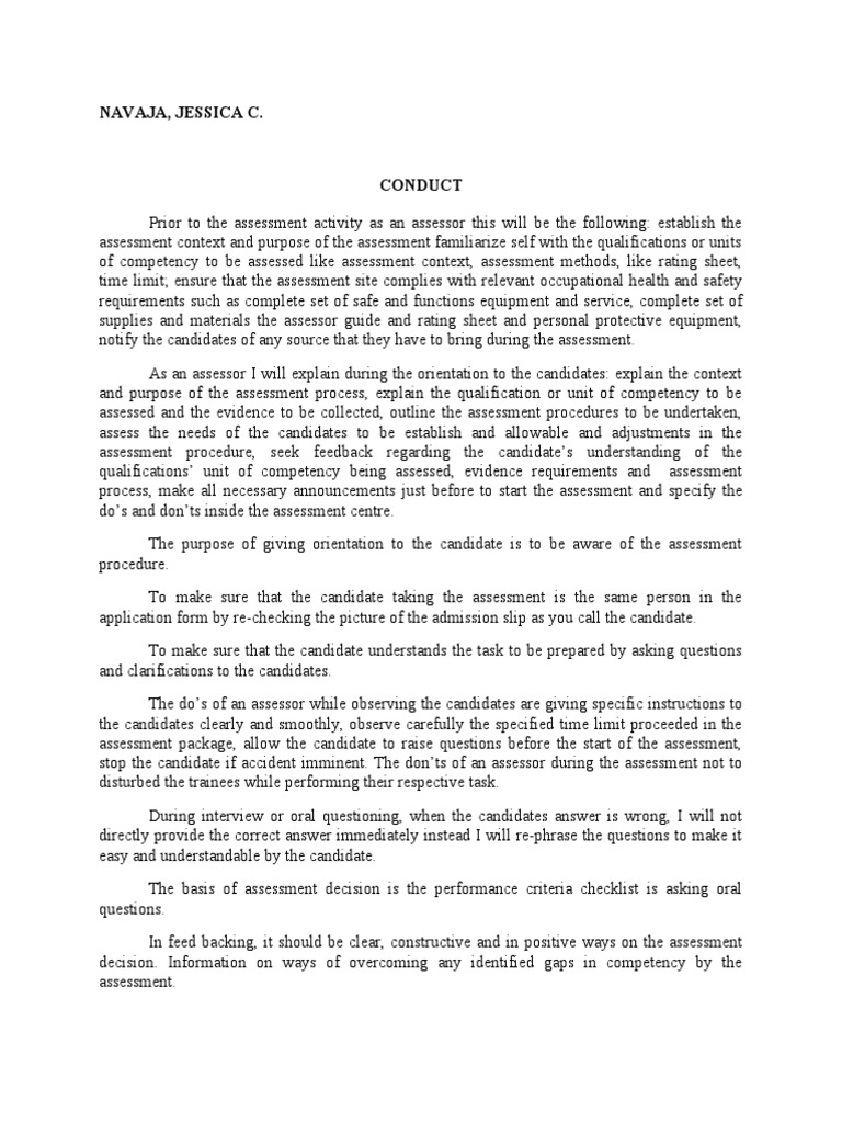 Institutional Assessment Answer | PDF | Educational Assessment | Learning