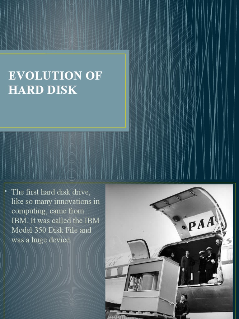 Evolution of Hard Disk | PDF