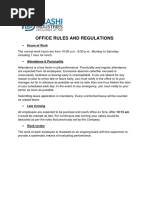 Employee Rules and Regulations Guide | PDF | Confidentiality | Working Time